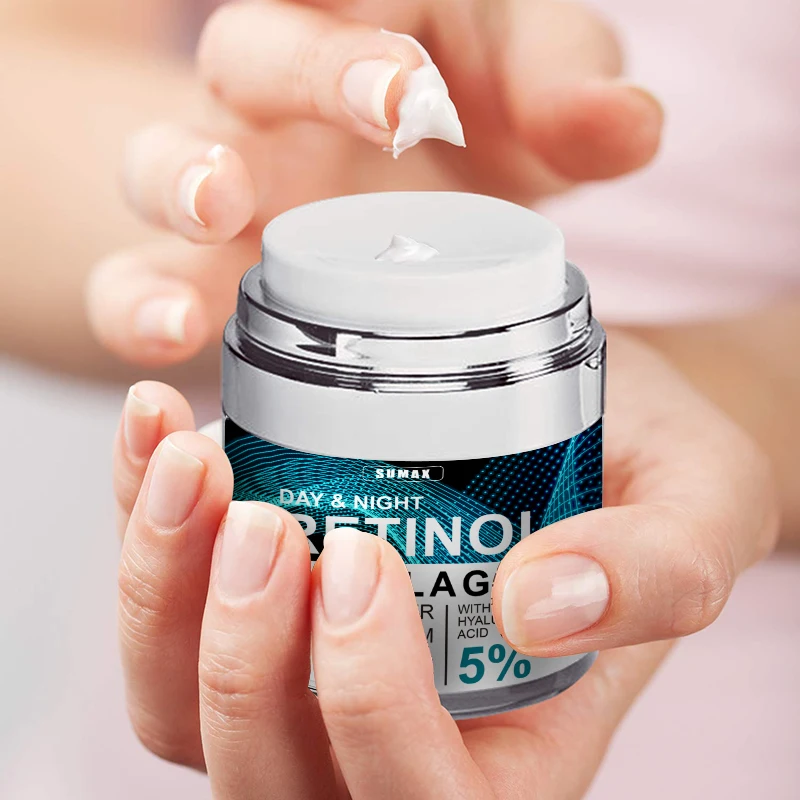 Sumax 50ml Retinol Cream - Anti-Aging Moisturizer with Collagen for Day ...