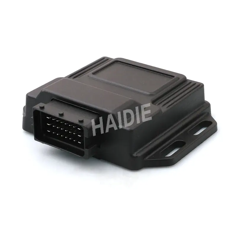 24 Pin case Automotive Connector Aluminum ECU PCB Enclosure Box HD ...