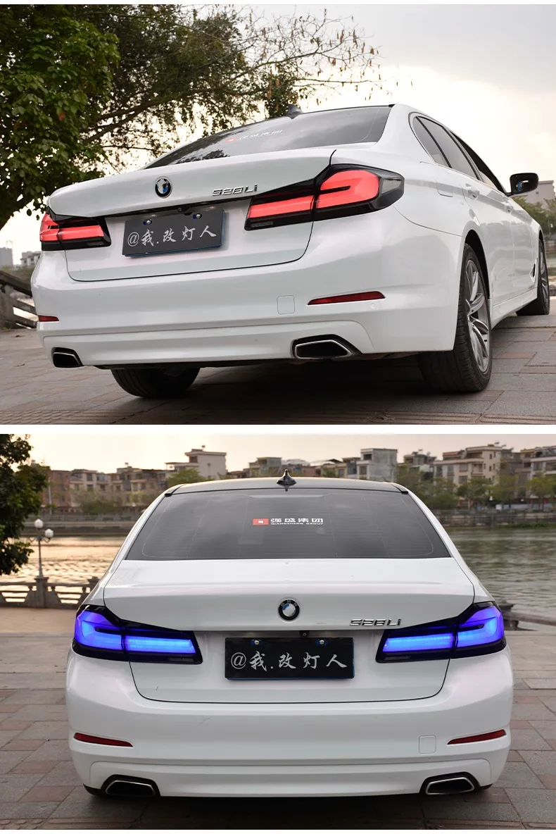 G30 G38 Rear Lights for BMW 5 Series - LED Taillight Upgrade