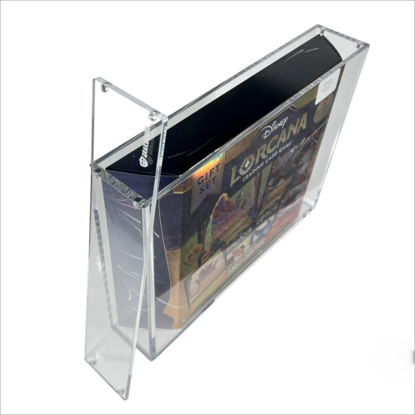 Custom Premium Clear Acrylic Display Protector Case With Magnetic For ...