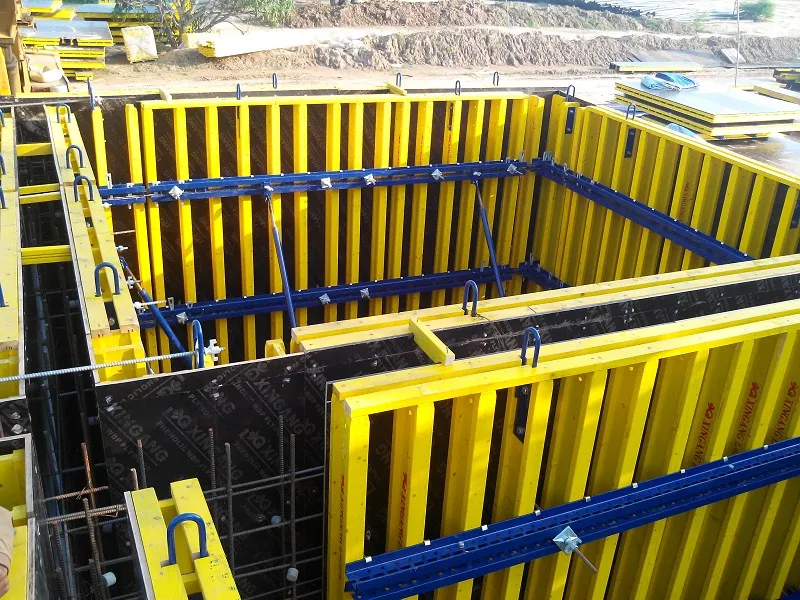 Doca Wall Formwork System For Shear Wall Concrete Panels Molds - Buy Adjustable H20 Timber Beam ...