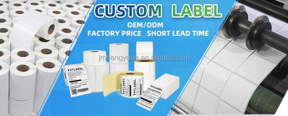 Thermal Self-adhesive Label Roll Customized Shipping Label 100x150mm ...