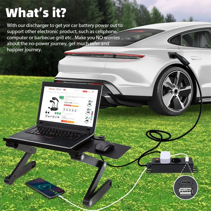 【キャンプ】 カスタム新エネルギー電気自動車排出ガン屋外v2lv2hポータブル電気プラグgbt16a Ceev変換ソケット - Buy ...