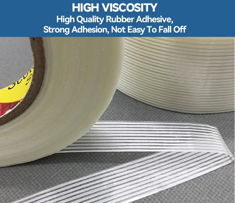 3M 8959 Filament Strapping Tape - Heavy Duty & Waterproof