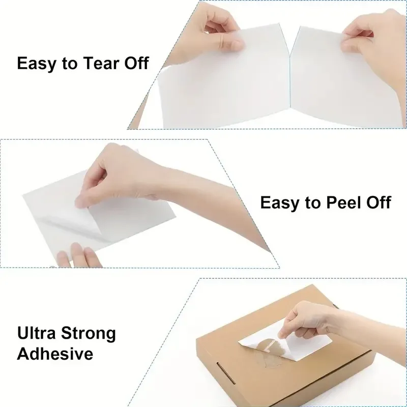 4x6 Waterproof Shipping Labels - 1000 Adhesive Stickers