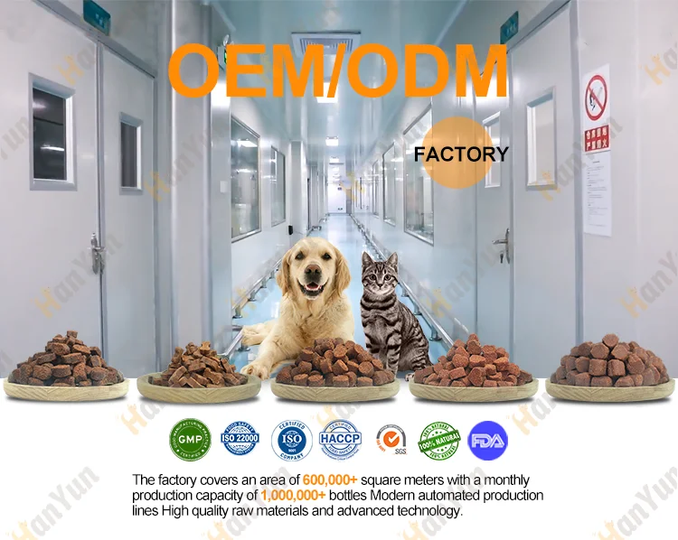 Professional Custom Brand Logo Pet Multivitamin Chew Cat Nutrition ...