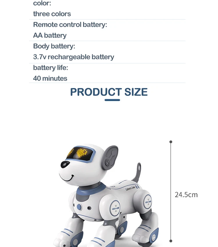Programmable Smart Remote Control Dancing Robot for Kids