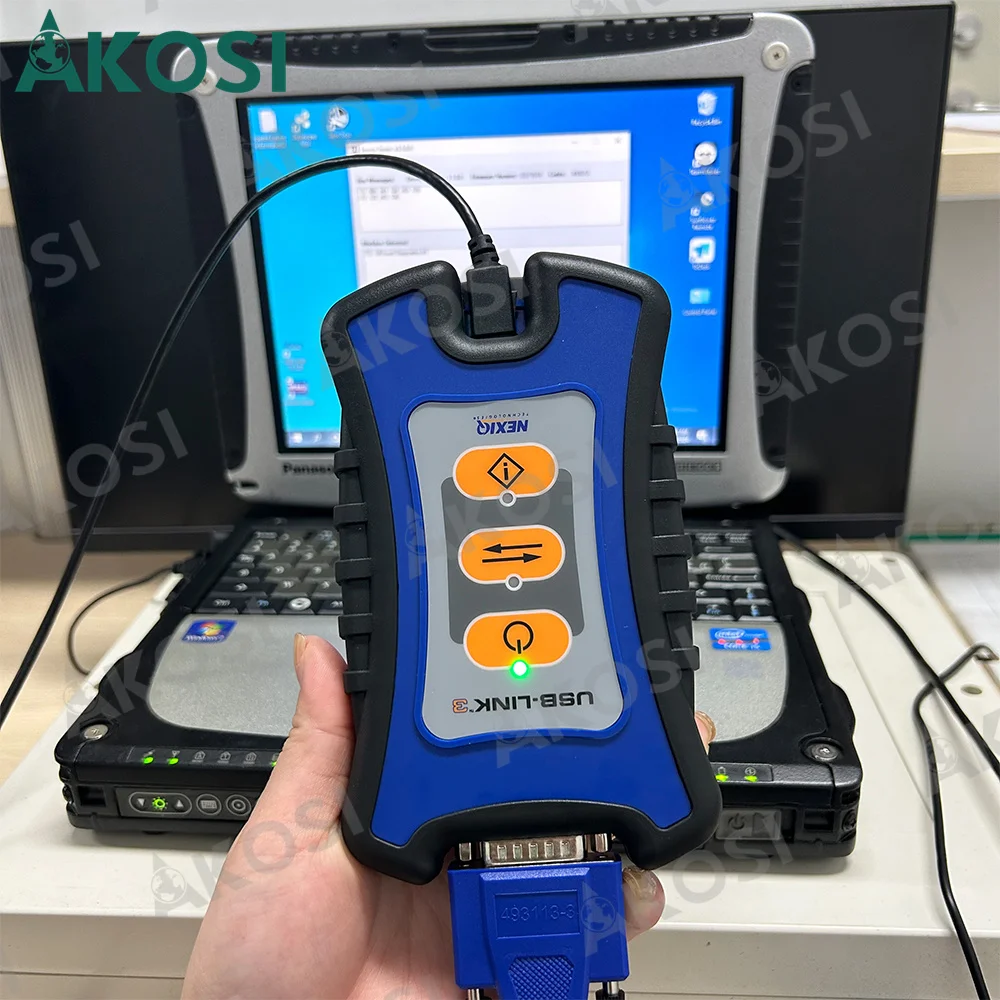CF19 Laptop+2024 for NEXIQ 3 USB Link2 125032 Diesel Truck Interface ...