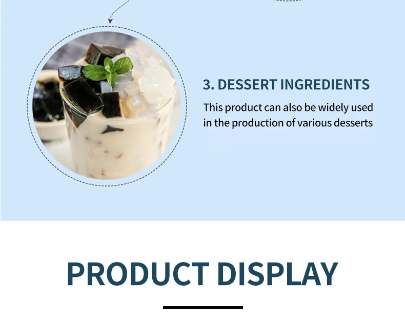 1kg Fruit-flavored Nata De Coco Konjac Jelly Instant Coconut Cube With ...