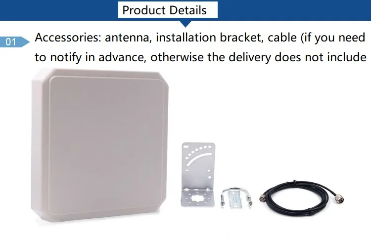 UHF RFID Antenna 9dbi Reader High Gain Panel Rfid Aerial Wireless ...