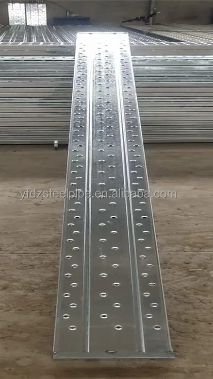 Galvanized Scaffolding Material Scaffold Planks With Perforate Design ...