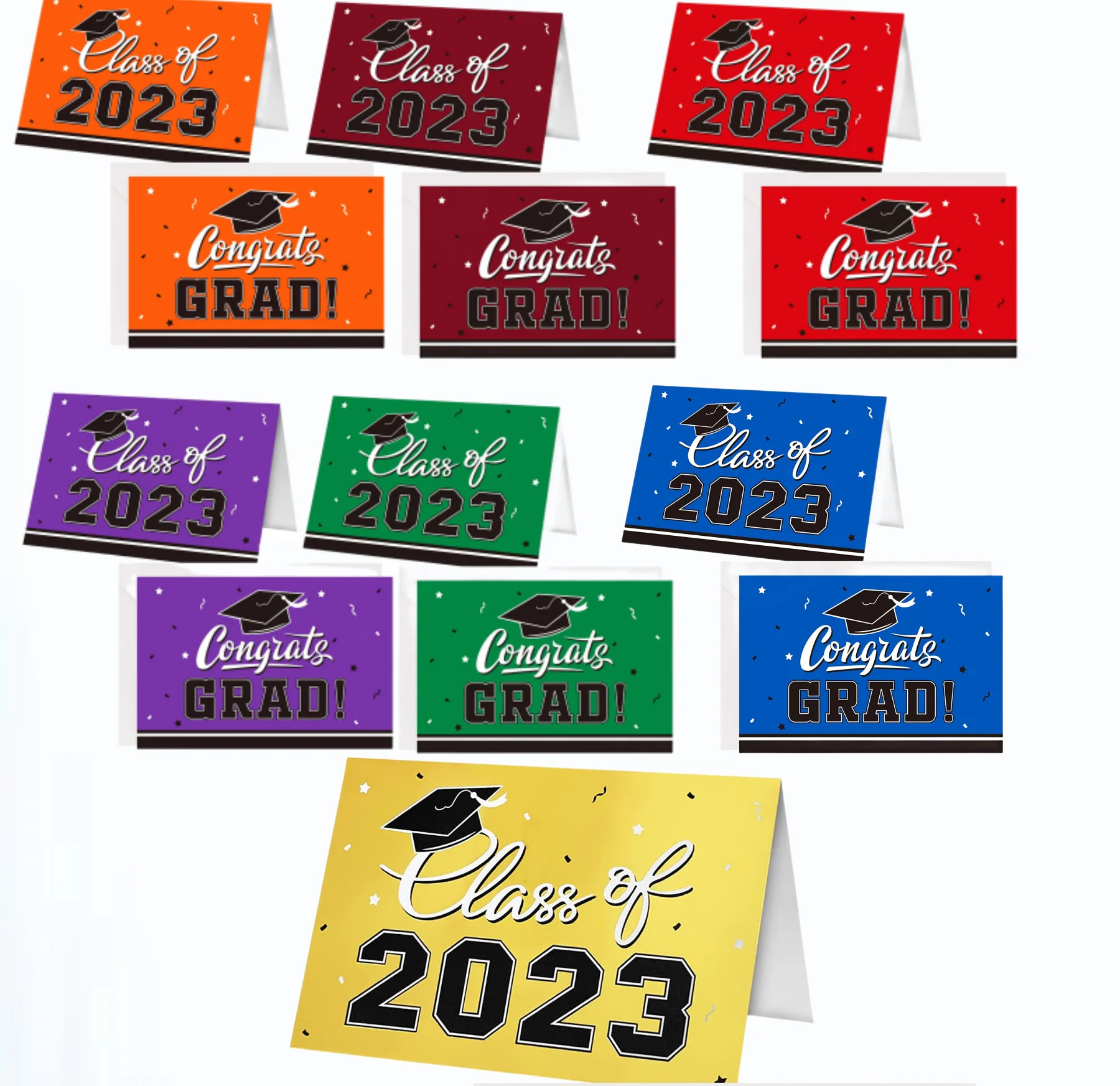Civi 2023 Congrats Graduates Season Card Hot Student Graduation Season ...