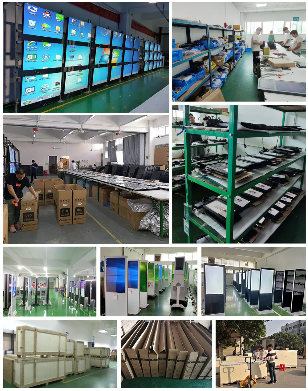 10 Inch Smart Mirror Touch Screen Android Wifi Lcd Advertising Display ...