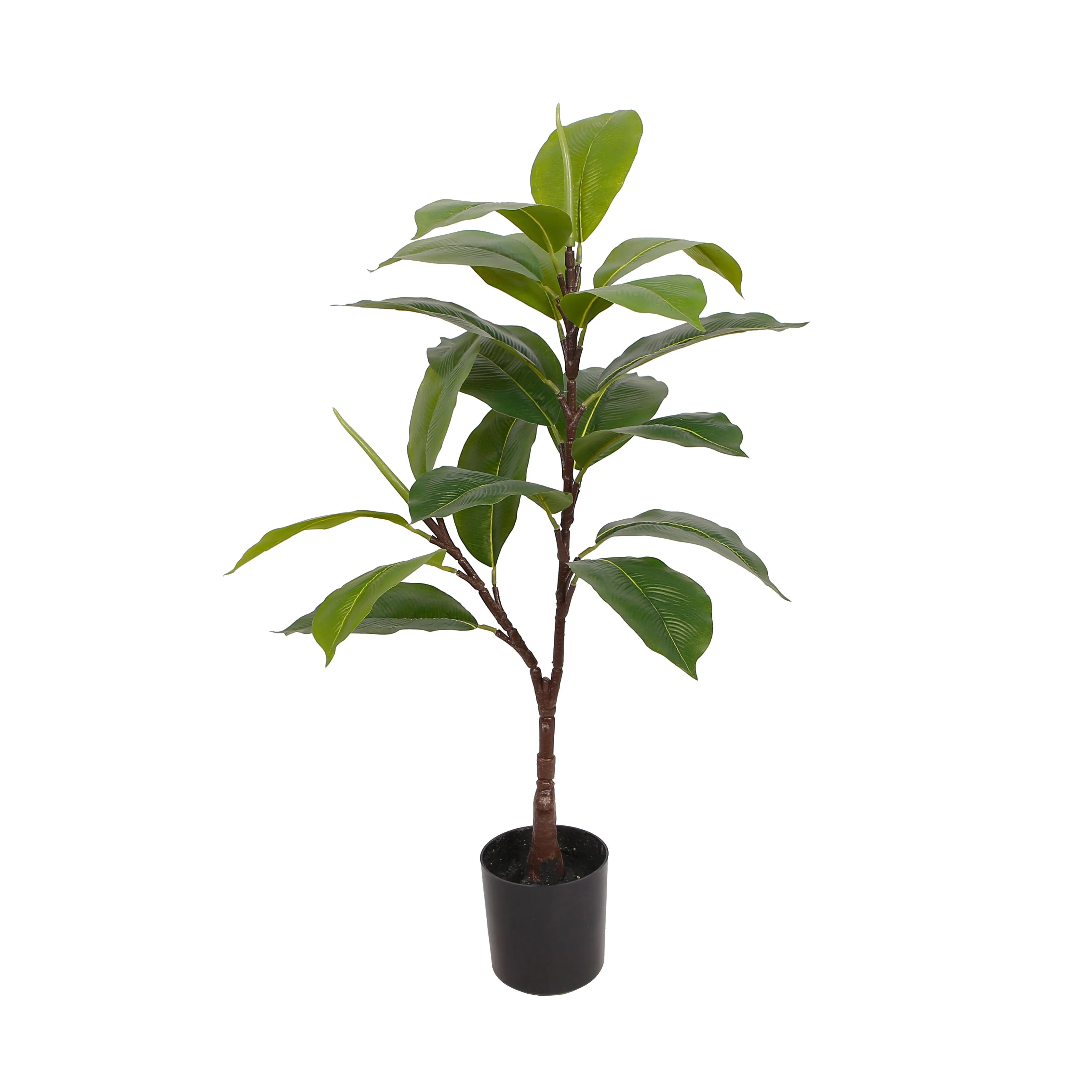 Mini Artificial Trees With Green Leaves For Indoor Decorative Real ...