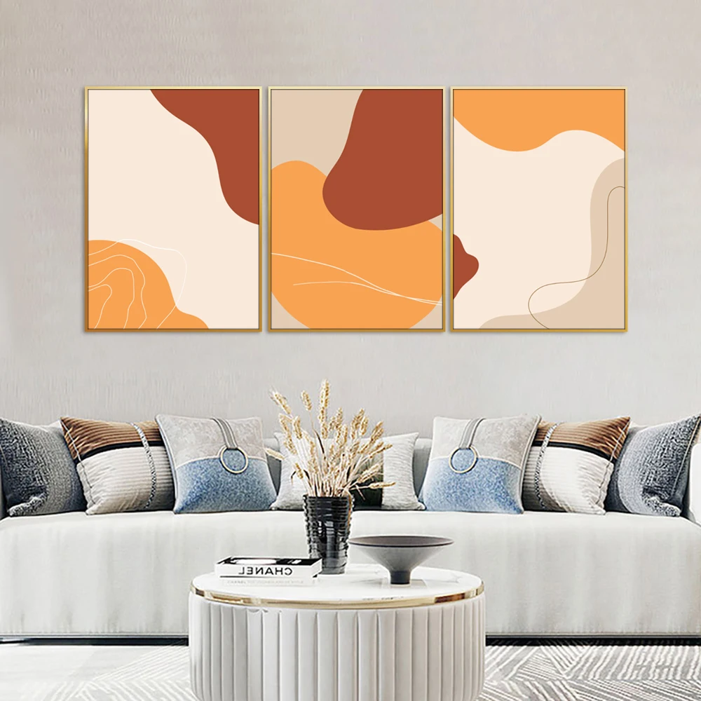 Morandi Poster the Sun and the Moon Canvas Painting Nordic Wall Art ...