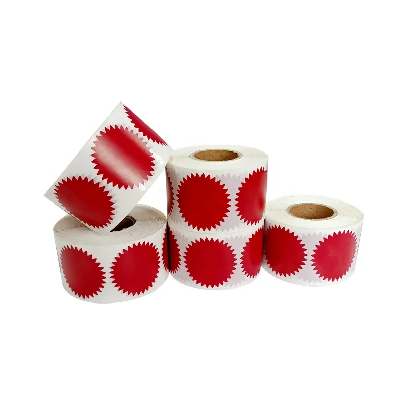 Red Gold Foil Certificate Seals Seal Of Achievement Self Adhesive ...