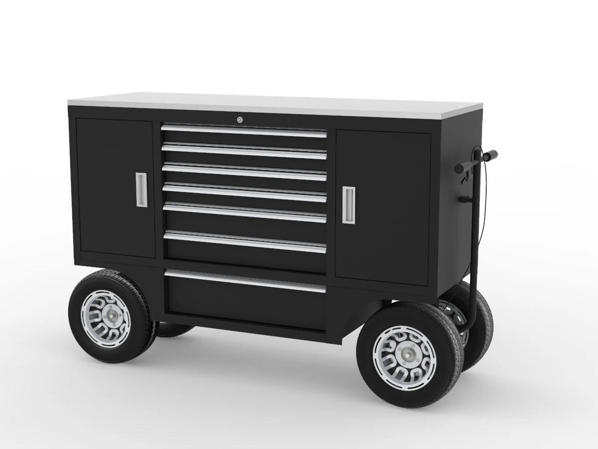 JZD Custom Pit Box - Portable Racing Toolbox for 2024