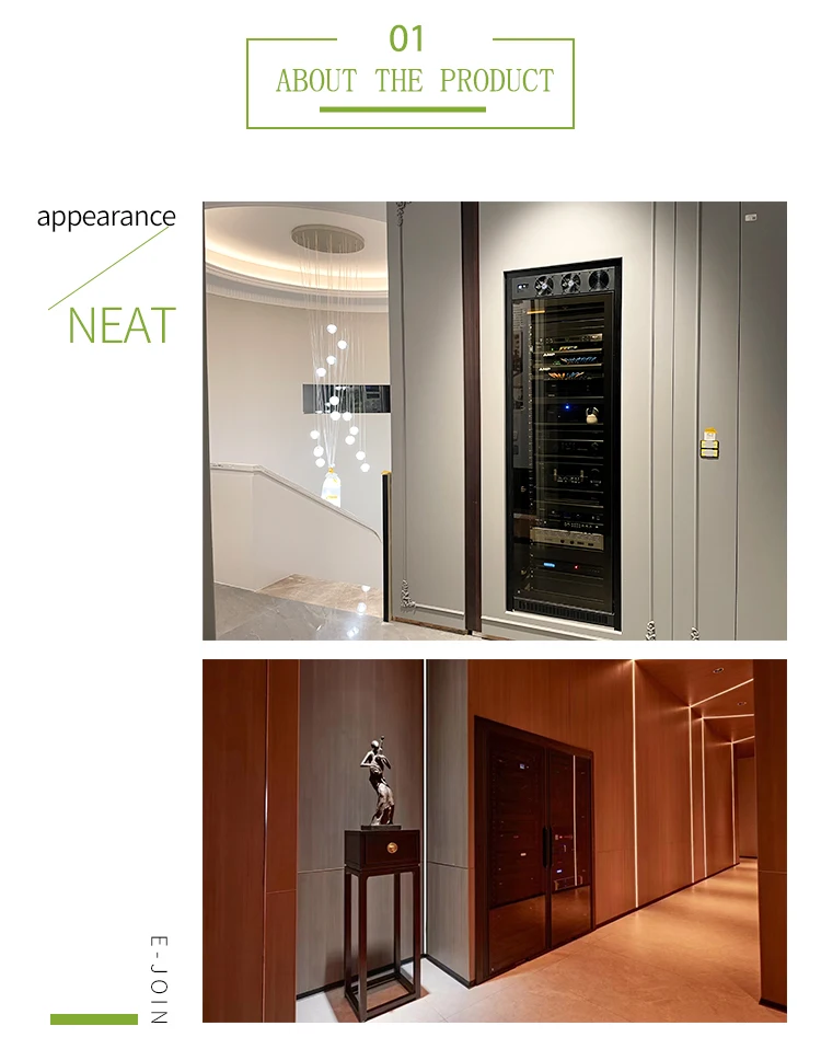 Gcabling Small Office Server Rack Open Rack Server Cabinet Residential ...