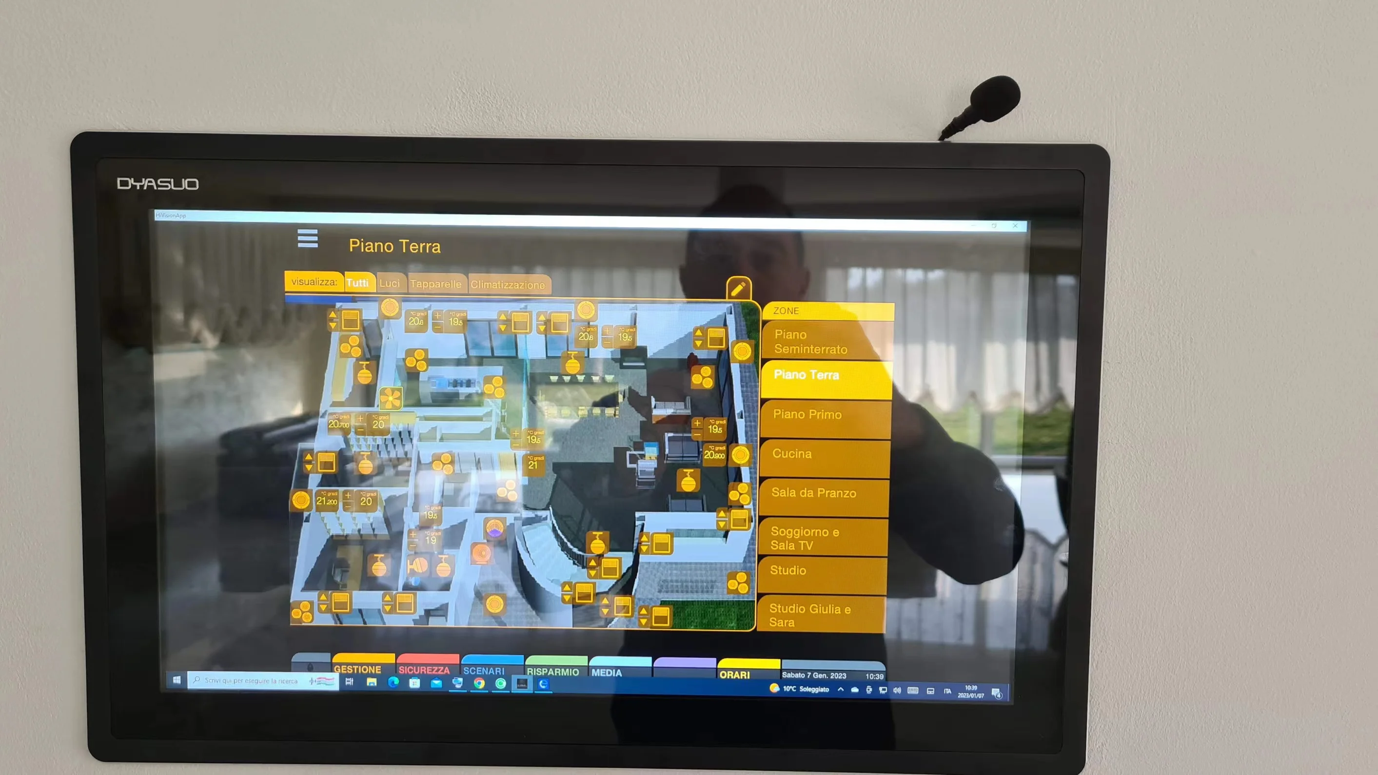 10.4\" Inch Industrial Screen Panel PC With Capacitive Resistive Touch ...