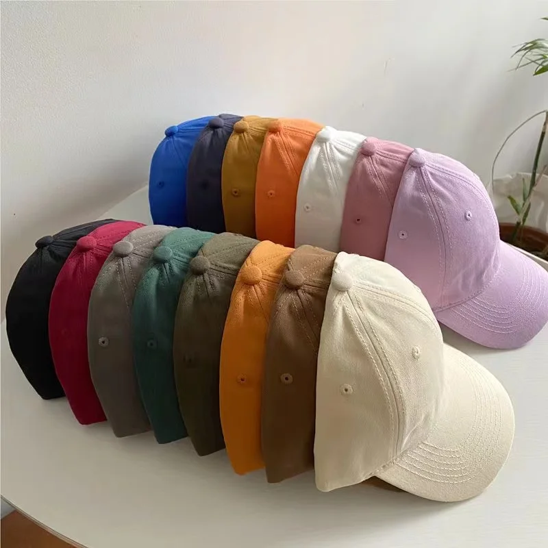 Wholesale Adjustable 6 Panel Plain Premium 100% Cotton Unstructured ...
