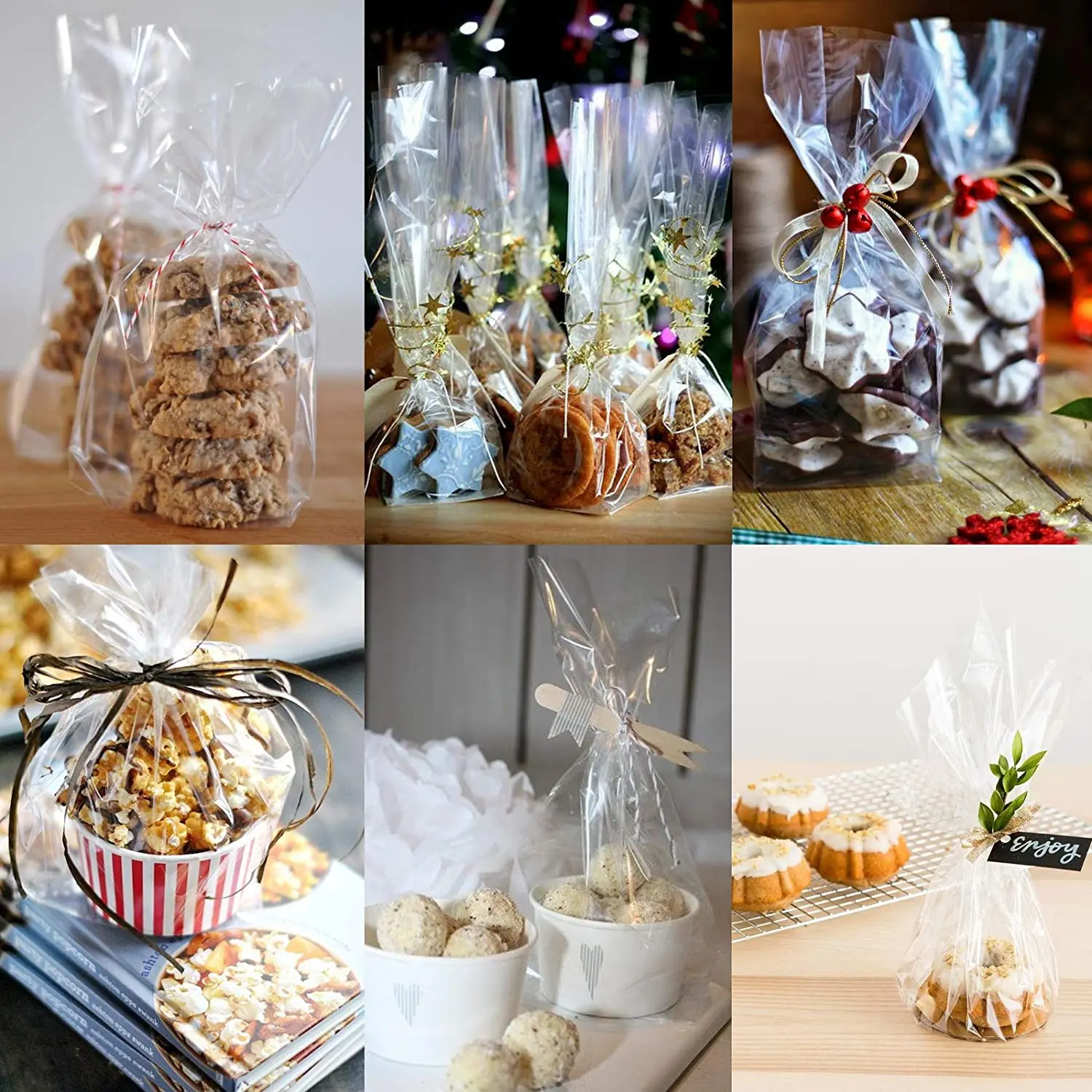 Transparent Clear Cellophane Paper Wrap Roll OPP PP