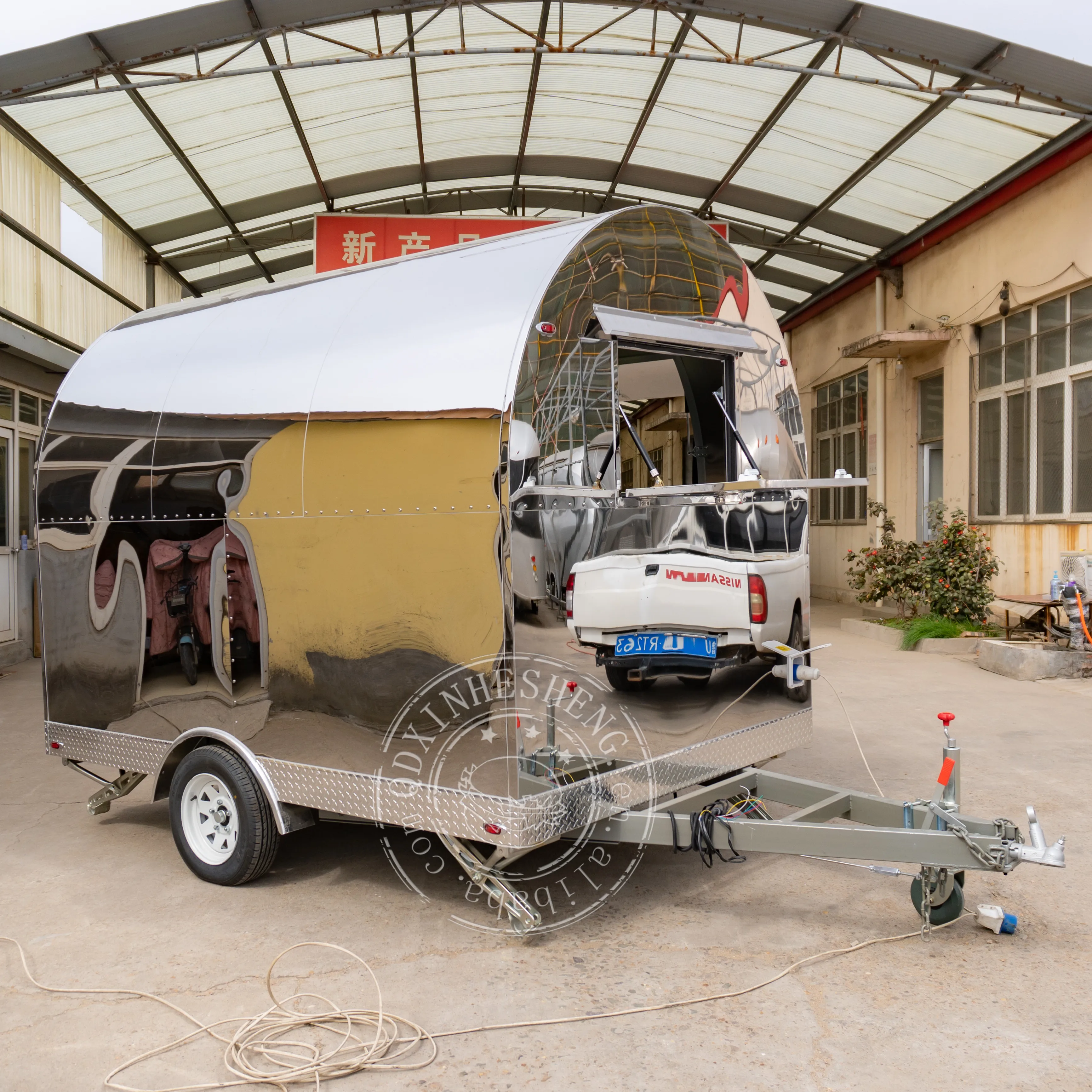 2023 Mobile Ice Cream Trailers Concession Coffee Cart Trailers Towable ...