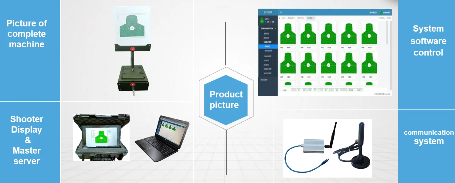 Loamh System Shooting Target Fighting Vehicle Chest Silhouette Box Type ...