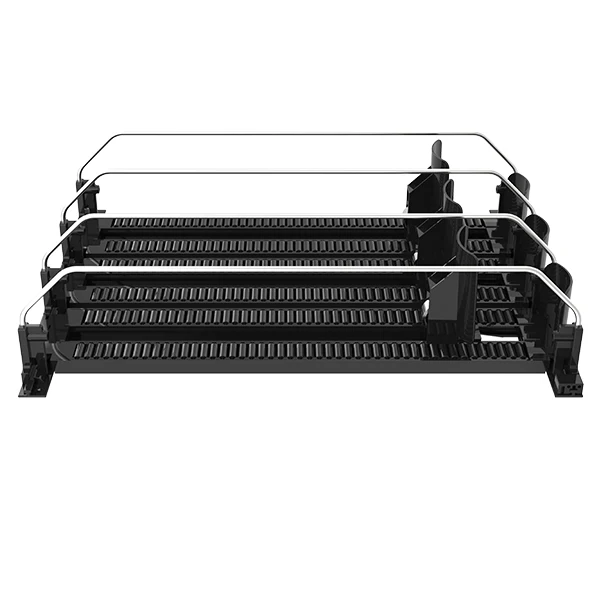 10 Lane Pusher Glide Drink Bottle Organizer,Adjustable Beverage Spring ...