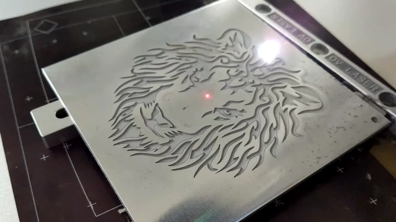 Original Ezcad2 Lightburn 60w 80w 100w Fiber Laser Marking Machine For ...