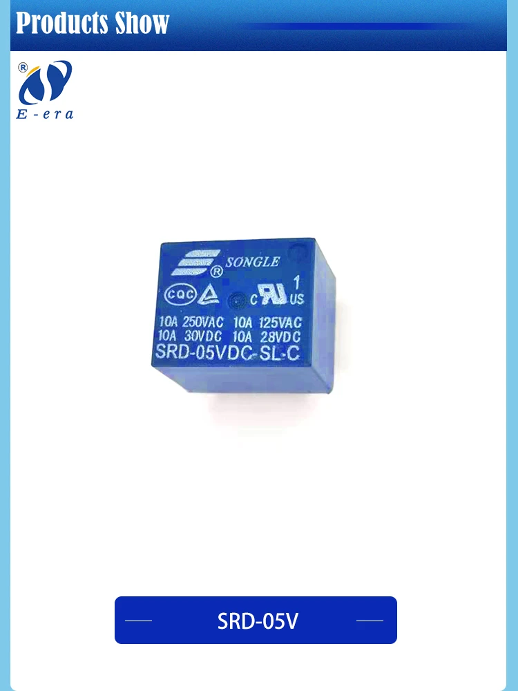 Shenzhen Relay Srd-05vdc-sl-c 5 Pin 5v 10a New Original - Buy Relay 5v ...