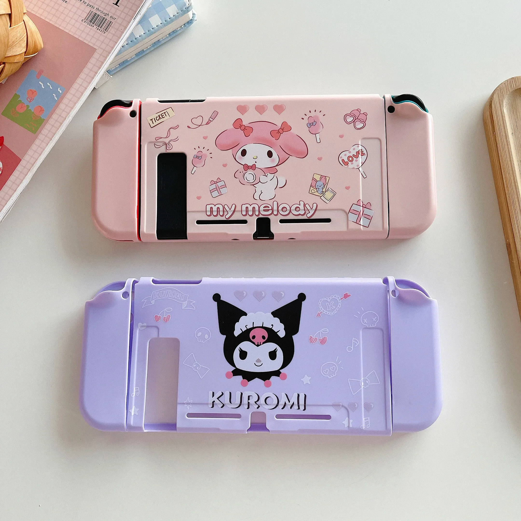 Sanrio Kuromi My Melody Pink Gudetama XO Soft Phone Cases For Nintendo ...