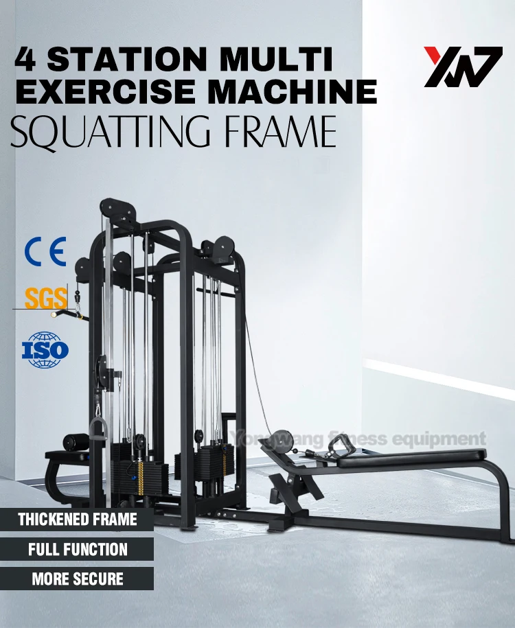 Yongwang 4 Station Multi Jungle - Ultimate Functional Trainer