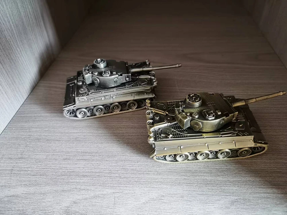 Tiger Tank Ornaments 360 Degree Of The Gun High Quality Medal Trophy Badge Coins Keychains ...