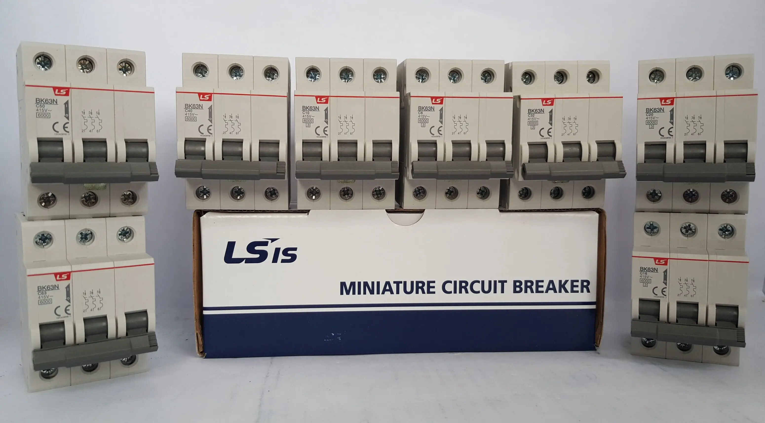 Wholesale Korea LS Mcb Circuit Breaker Type C 4 Poles