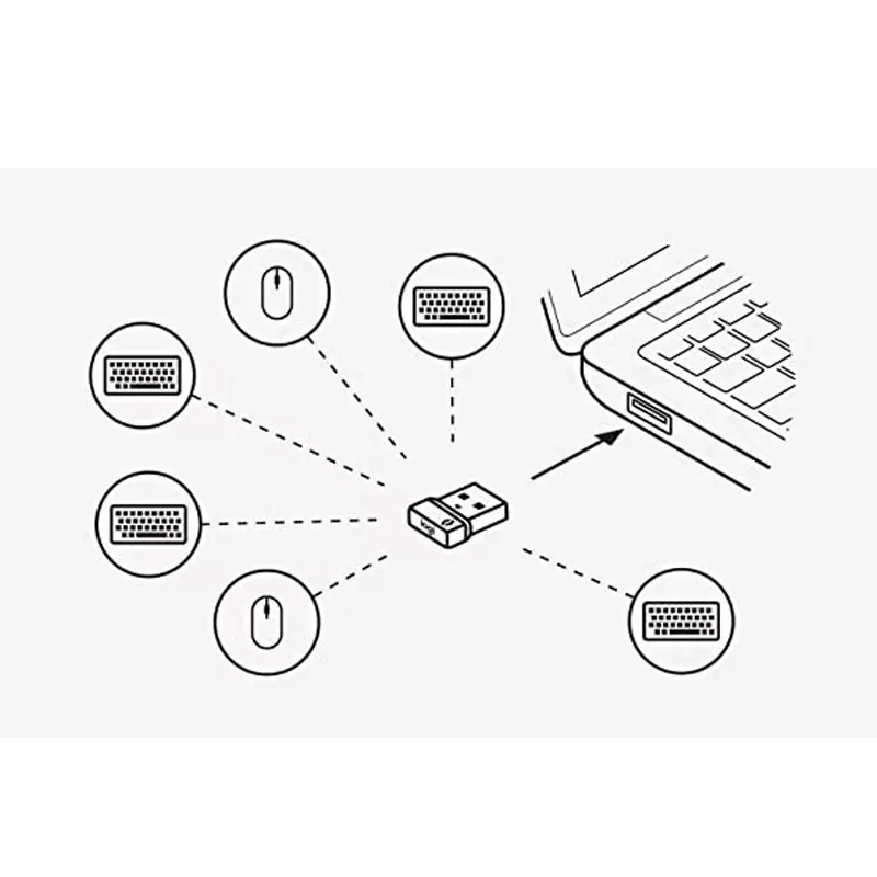 Logitech Logi Bolt USB Wireless Receiver - Secure & Versatile
