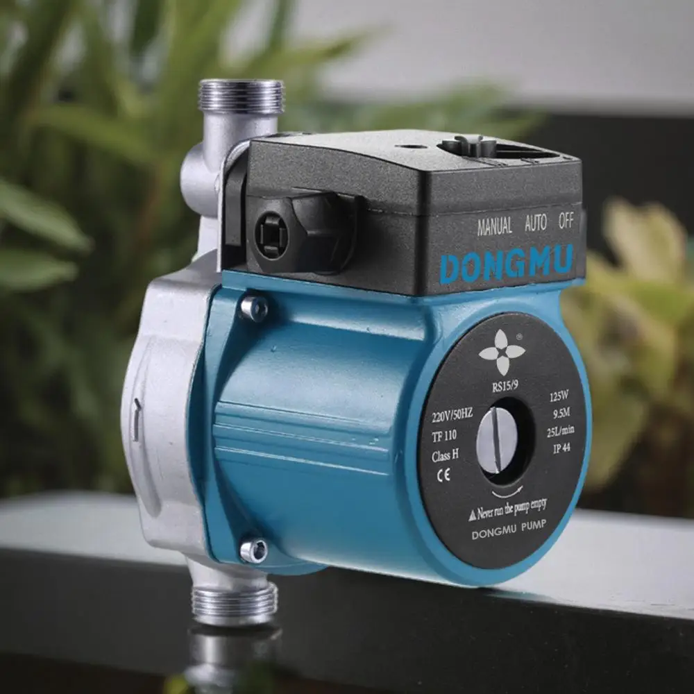 DONGMU RS15-9 Hot Water Circulation Pump Cold And Hot Water Automatic Stainless Steel booster ...