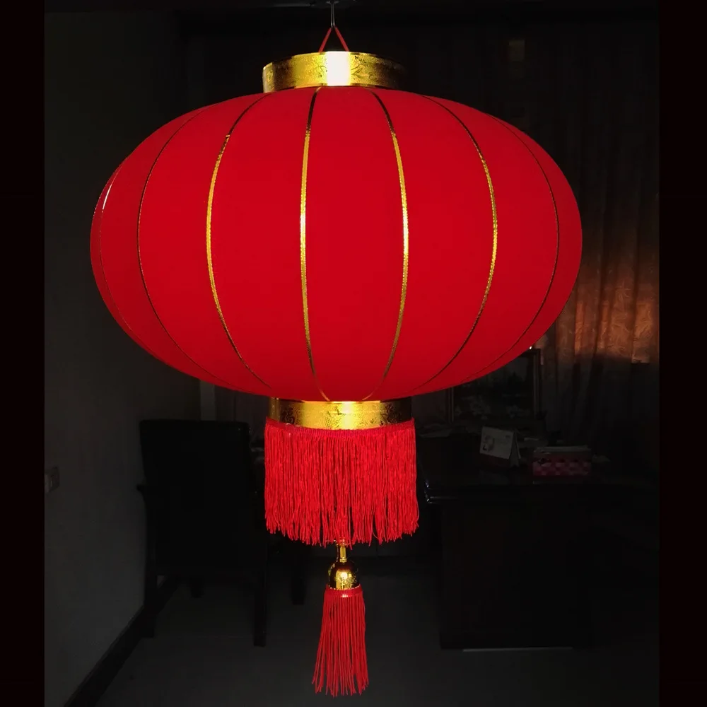 Big Red Lanterns - Chinese Style Spring Festival Decorations