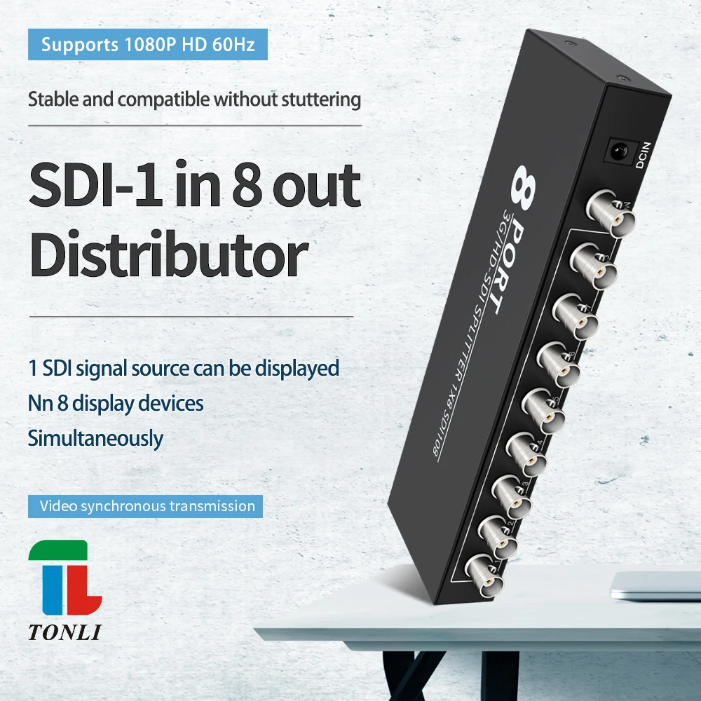High Quality Sdi Splitter 1x8 Multimedia Splitter Hd/3g -sdi Extender ...