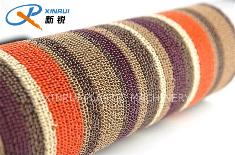 Single Double Color High Speed PVC Yarn Coating Machine