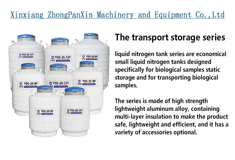 Liquid Nitrogen Dewar Gas Cylinder Cryogenic Tank for Cryo 30L 125mm ...