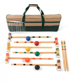 Outdoor Children Play Croquet Game 6 Player Mini Croquet Set Best ...