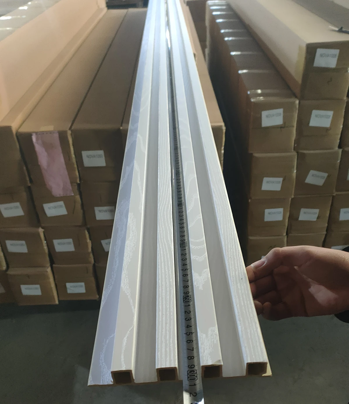 WPC Wood Composite Fluted Louvre - Decorative Wall Panels