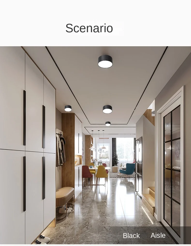 Philips LED Surface Mounted Downlight Corridor Porch Hole Lamp ...