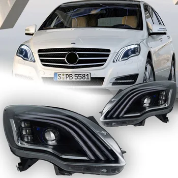 Car Lights For Benz W251 Headlight Projector Lens R Class R320 R350 ...