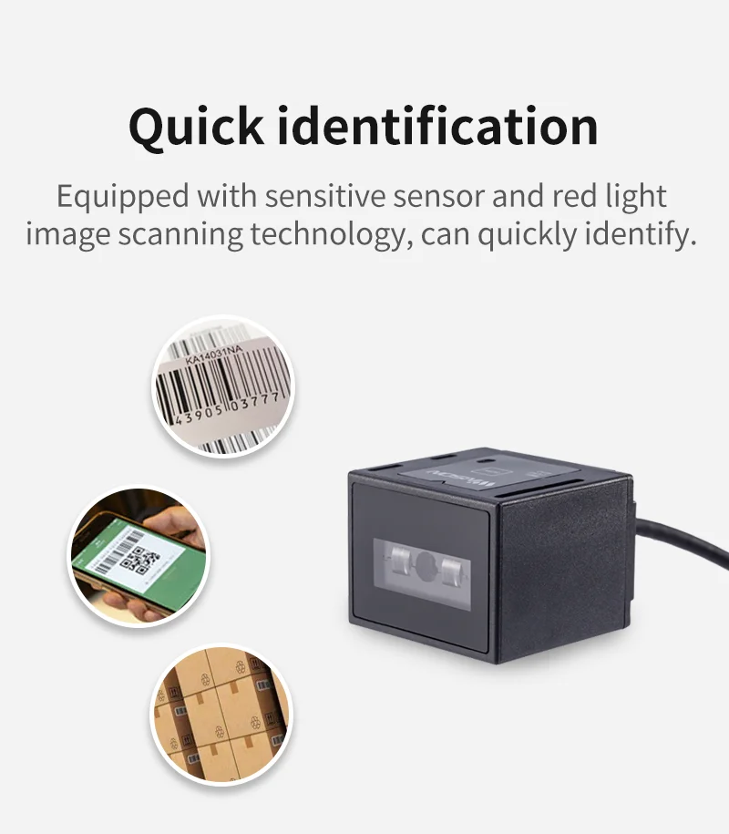 1d 2d Mini Fixed Mount Barcode Scanner Barcode Reader Module For ...