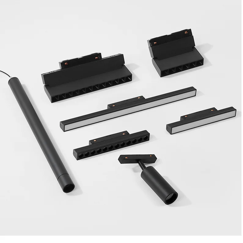 Factory Customized Cob Magnetic Led Track Light Smd Aluminum Rail ...