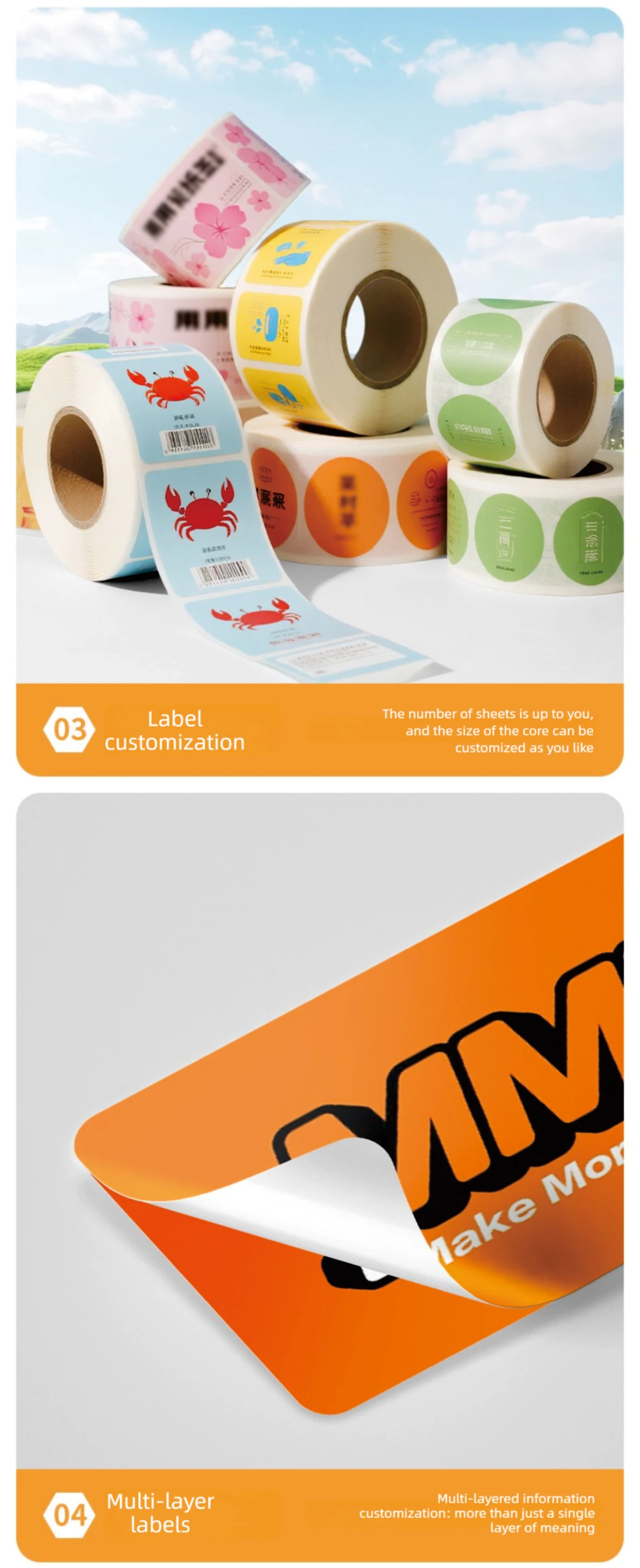 BOPP/PVC/Vinyl Sticker Labels - Waterproof, Tear-Resistant| Alibaba.com