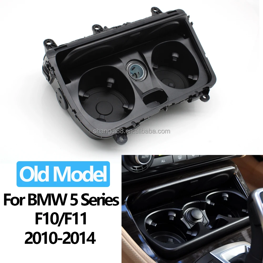 Car Front Door Center Console Water Cup Holder Assembly for BMW 5 ...