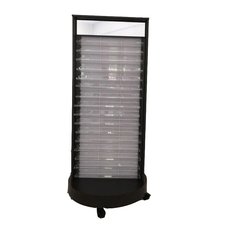 Floor Rotating Optical Frame Display Case High Quality Custom Retail ...