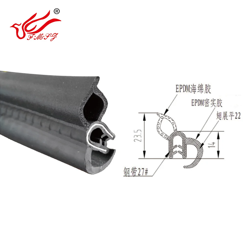 Customize Car Window Rubber Seal - Weatherproof & Flexible